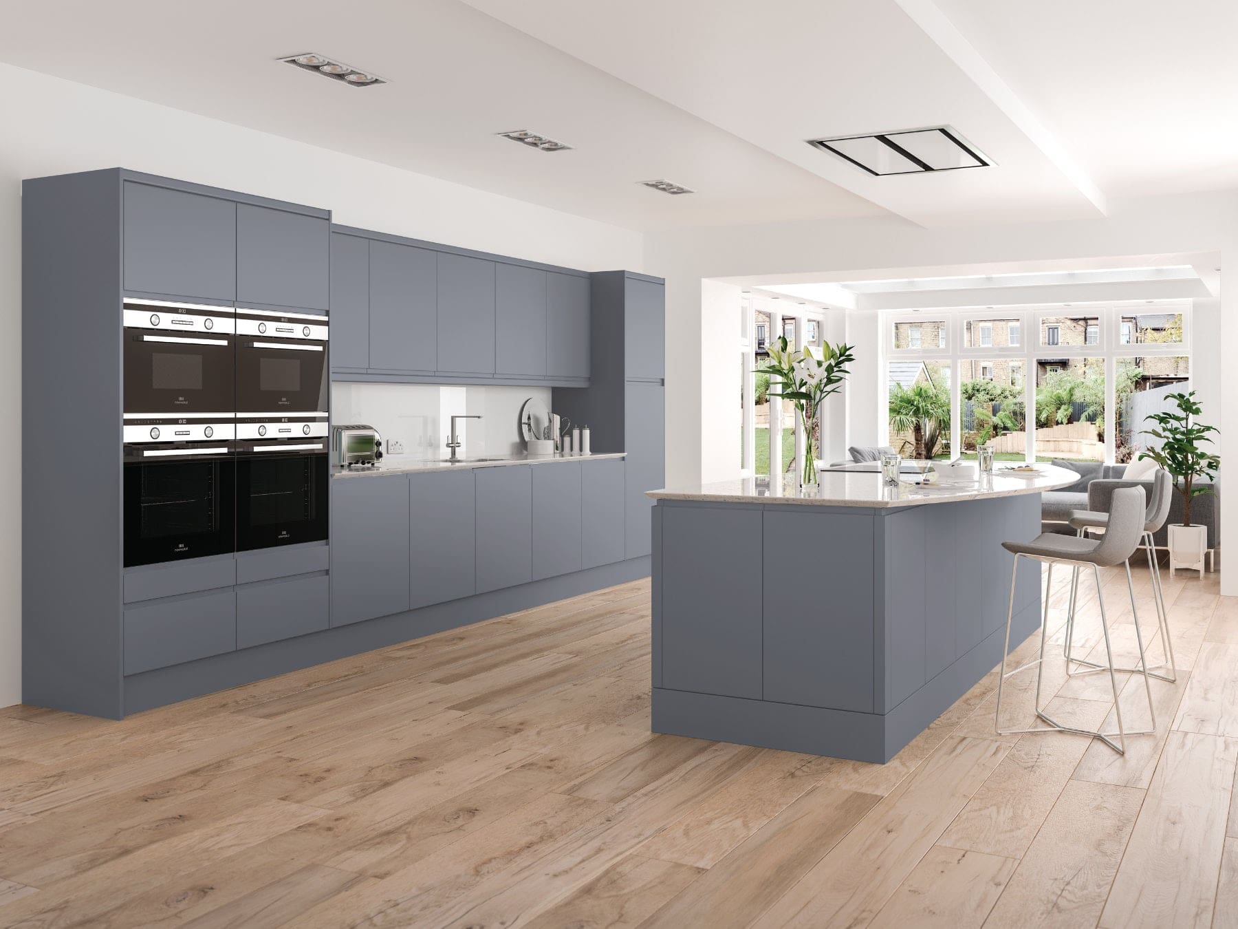 Handleless Kitchens - My Kitchen Specialist
